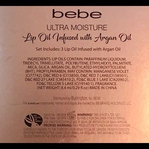 bebe | Makeup | Bebe Ultra Moisture Lip Oil | Poshmark